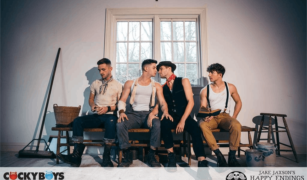 CockyBoys' 'Happy Endings' Wraps Up With an Orgy Scene | AVN