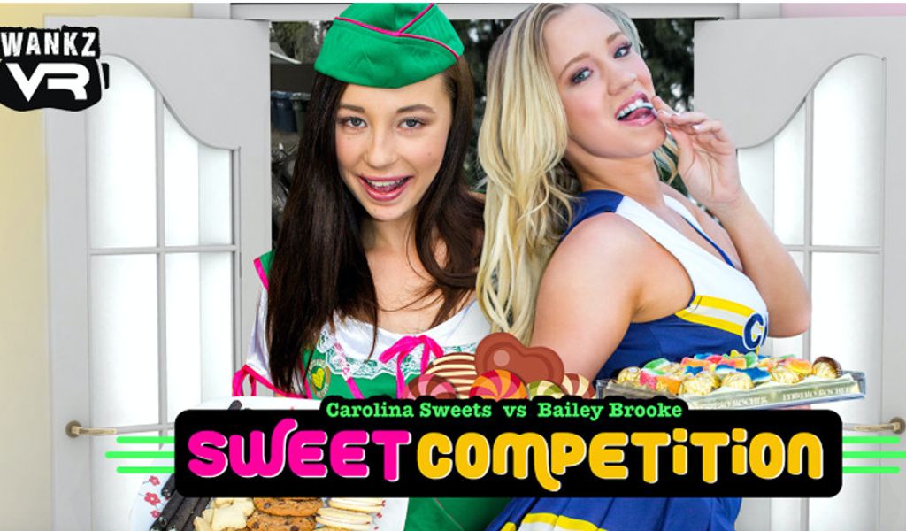 Bailey Brooke, Carolina Sweets Star in WankzVR's 'Sweet Competition' | AVN