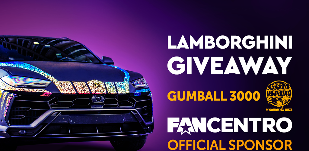 FanCentro Sponsors Gumball 3000, Gives Away Lamborghini | AVN